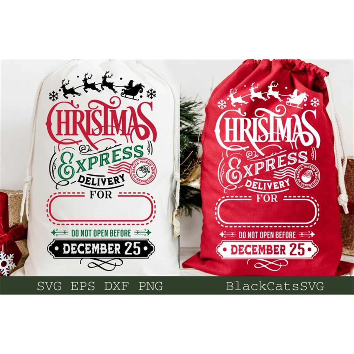 Christmas express svg, Santa Sack SVG, North Pole express sv | Inspire ...