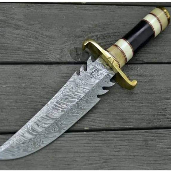 Customizable with logo 16 inch Damascus knife with sheath | Inspire Uplift