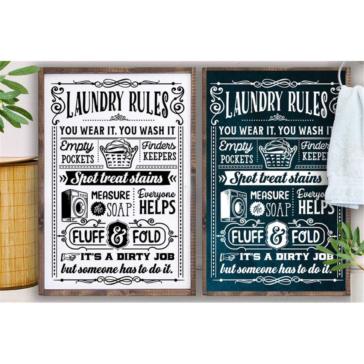 Laundry rules svg, laundry room svg, laundry svg, laundry | Inspire Uplift