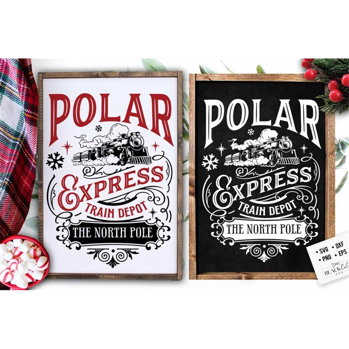 Polar express svg, polar express, polar train svg, Christm | Inspire Uplift