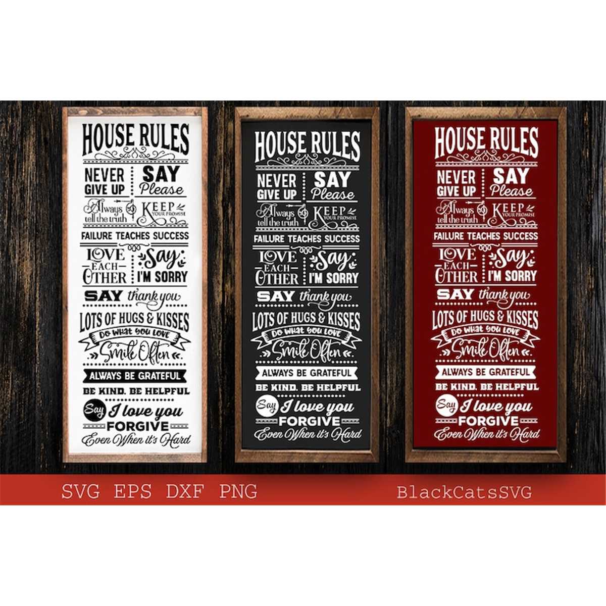 Long house Rules SVG, House rules poster svg, Welcome to our - Inspire ...