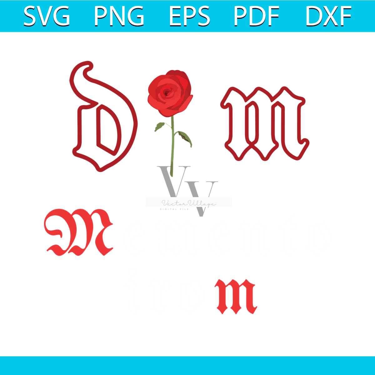 Depeche Mode Memento Mori Tour Svg Cutting Digital File Inspire Uplift