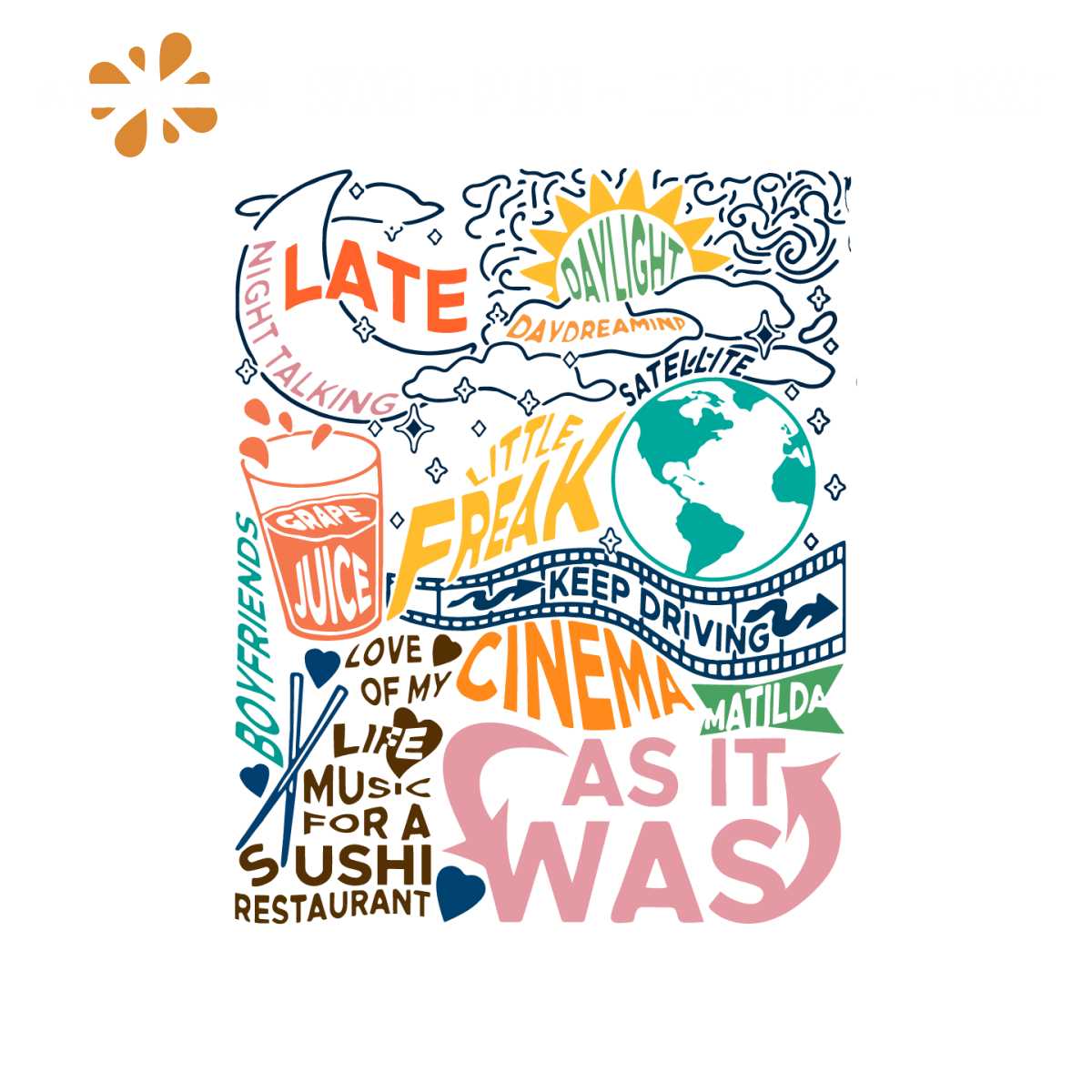 Retro Harrys House Harry Styles SVG Cutting Digital File - Inspire Uplift