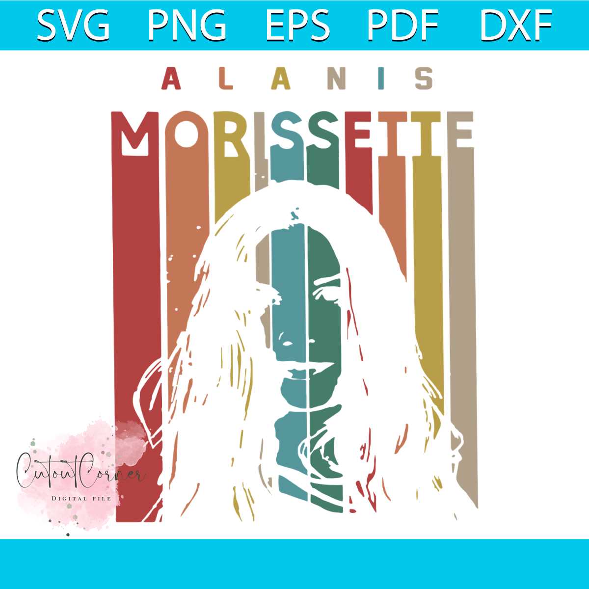 Alanis Morissette Tour 2023 SVG Alanis Morissette Vintage SV | Inspire ...
