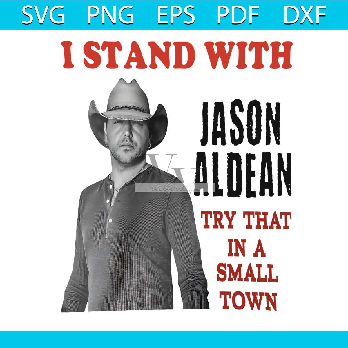 Retro I Stand With Jason Aldean PNG Sublimation Download | Inspire Uplift