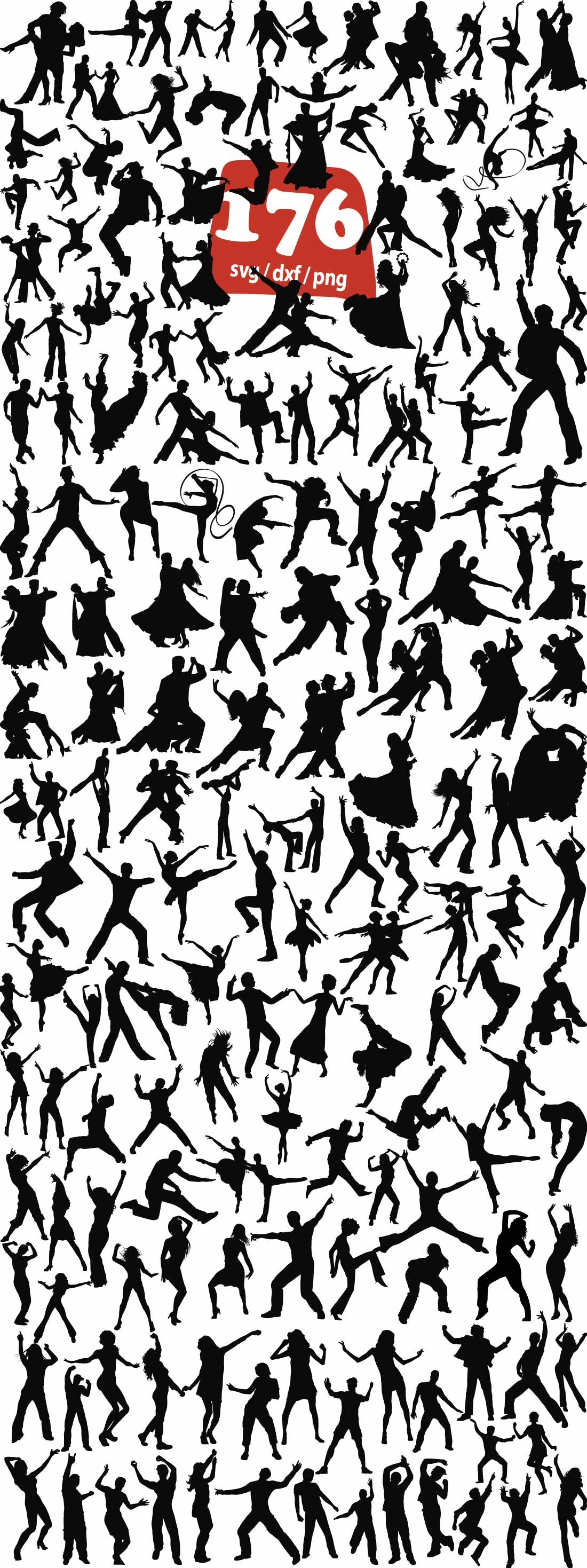 Dancing Svg Dance Svg Dancers Svg Dancer Silhouettes Svg Inspire