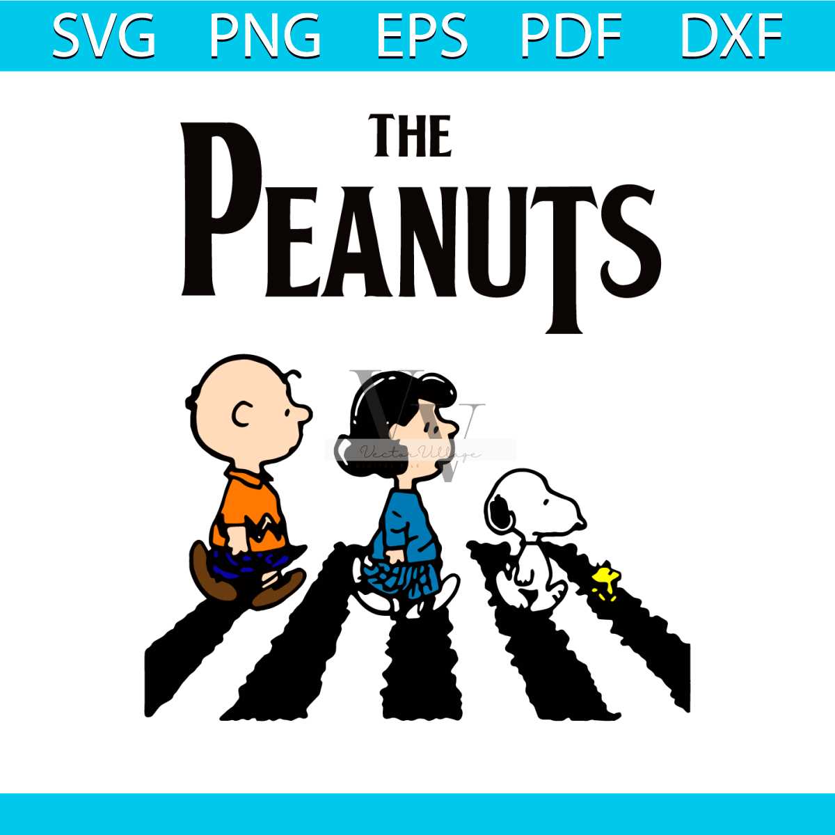 The Peanuts Snoopy The Beatles Inspired SVG Charlie Brown SV | Inspire ...