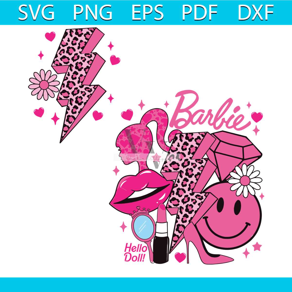Barbie Hello Doll SVG Im A Barbie Girl SVG Digital Cricut Fi | Inspire ...