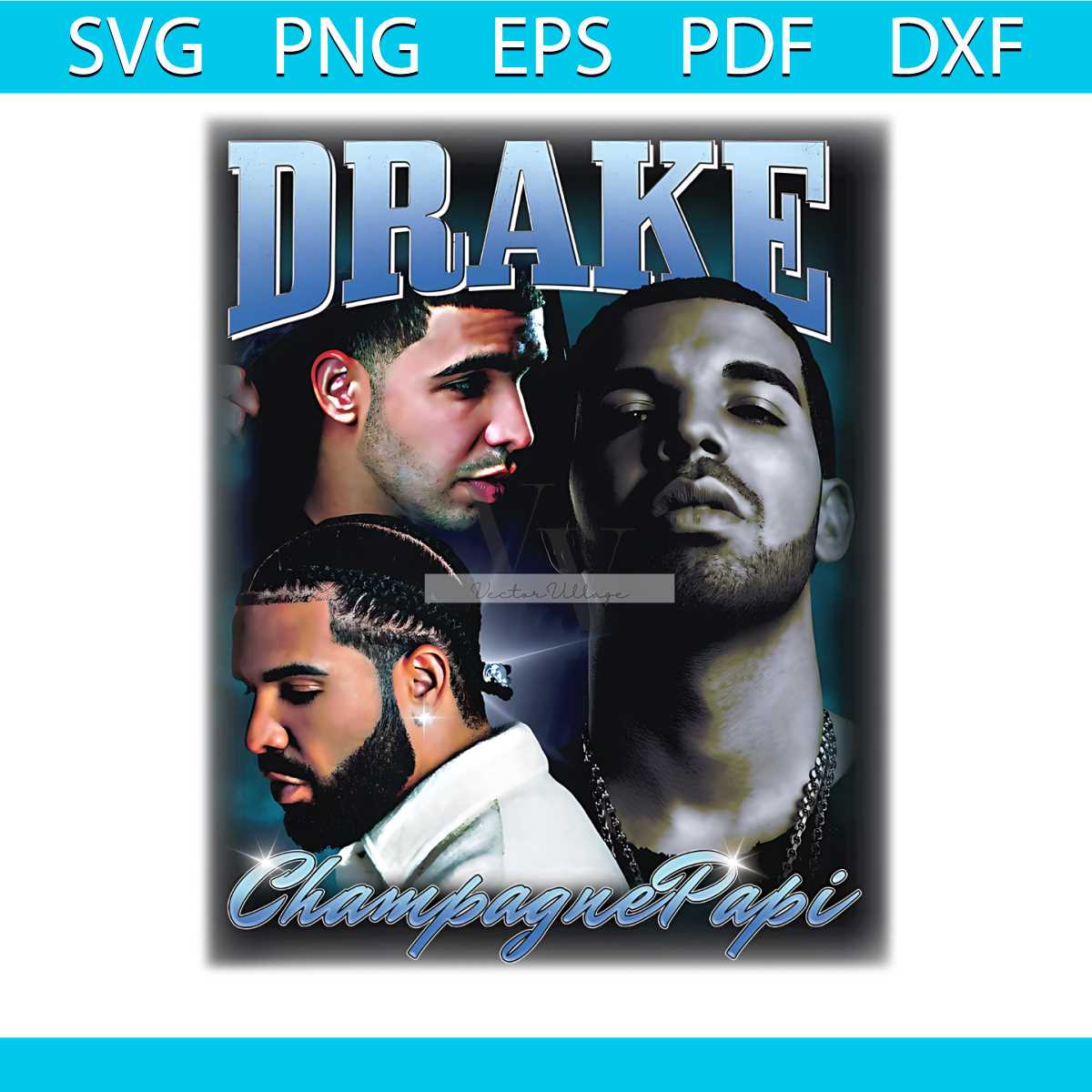 Drake Rapper PNG Its All A Blur Tour PNG Silhouette File | Inspire Uplift