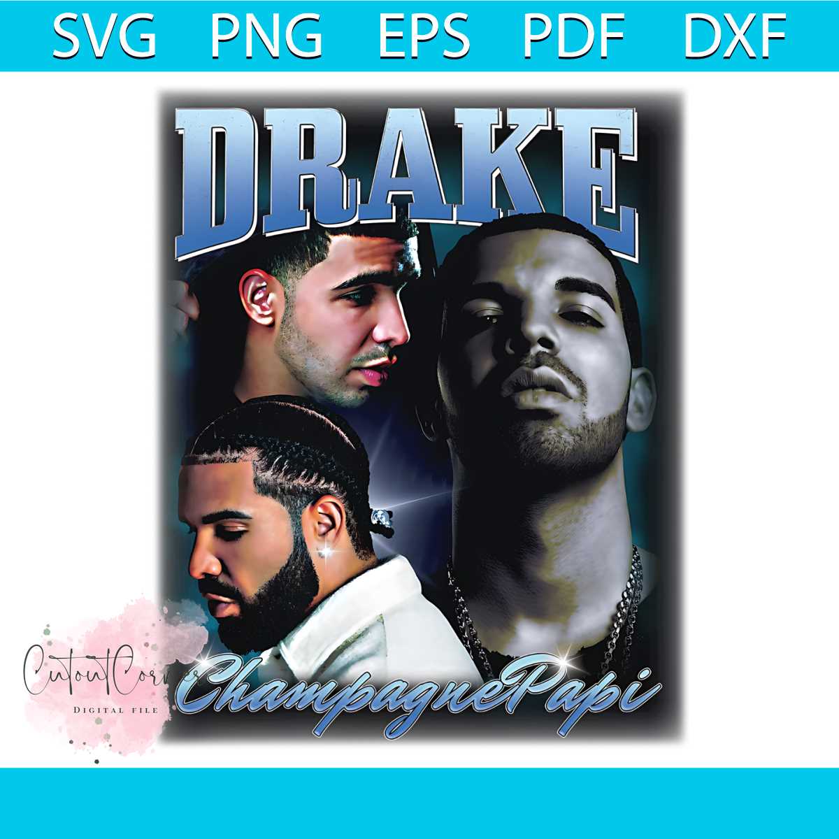 Drake Rapper PNG Its All A Blur Tour PNG Silhouette File - Inspire Uplift