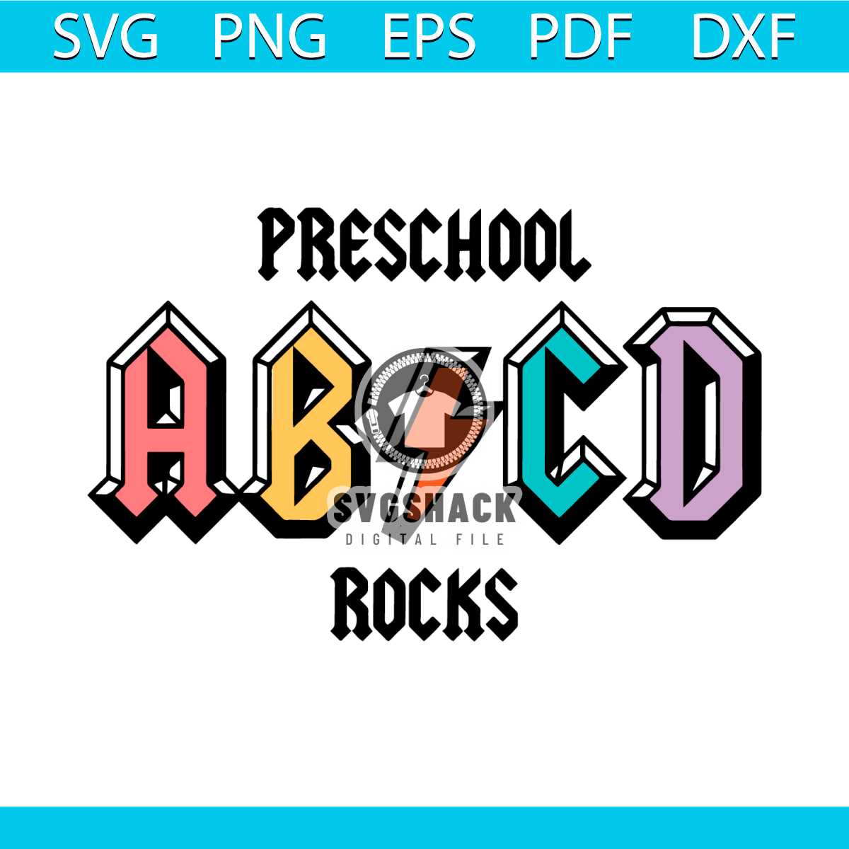 Preschool Rocks Svg | Inspire Uplift