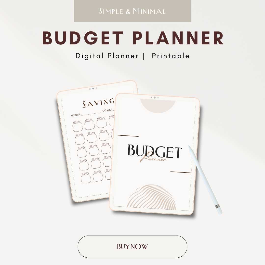 Budget Planner Monthly PDF, Financial Planning, Digital Plan | Inspire ...
