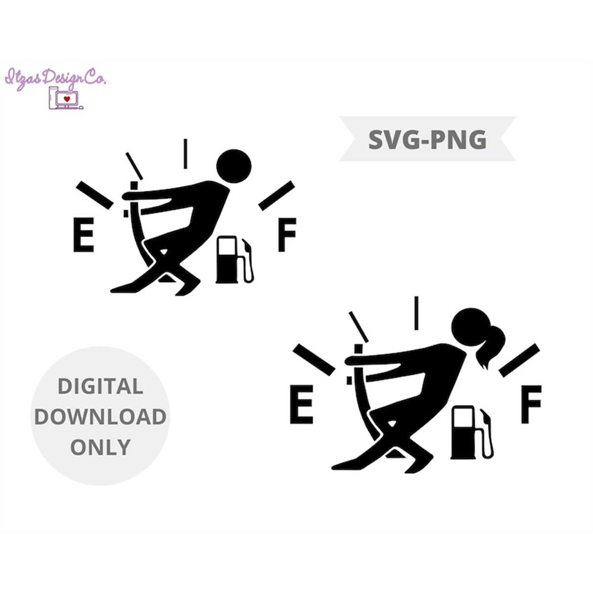 Gas Tank Decal SVG/PNG | Inspire Uplift