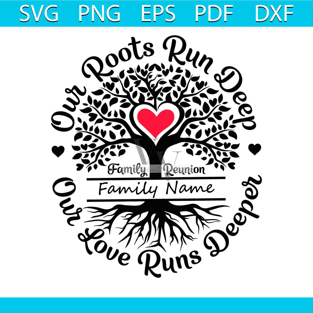 Custom Our Roots Run Deep SVG Family Reunion SVG Cricut File | Inspire ...