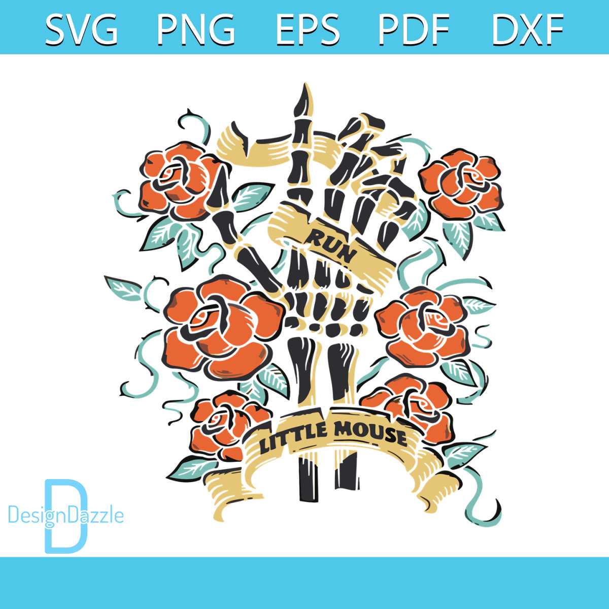 Haunting Adeline SVG Run Little Mouse SVG Digital Cricut Fil | Inspire ...