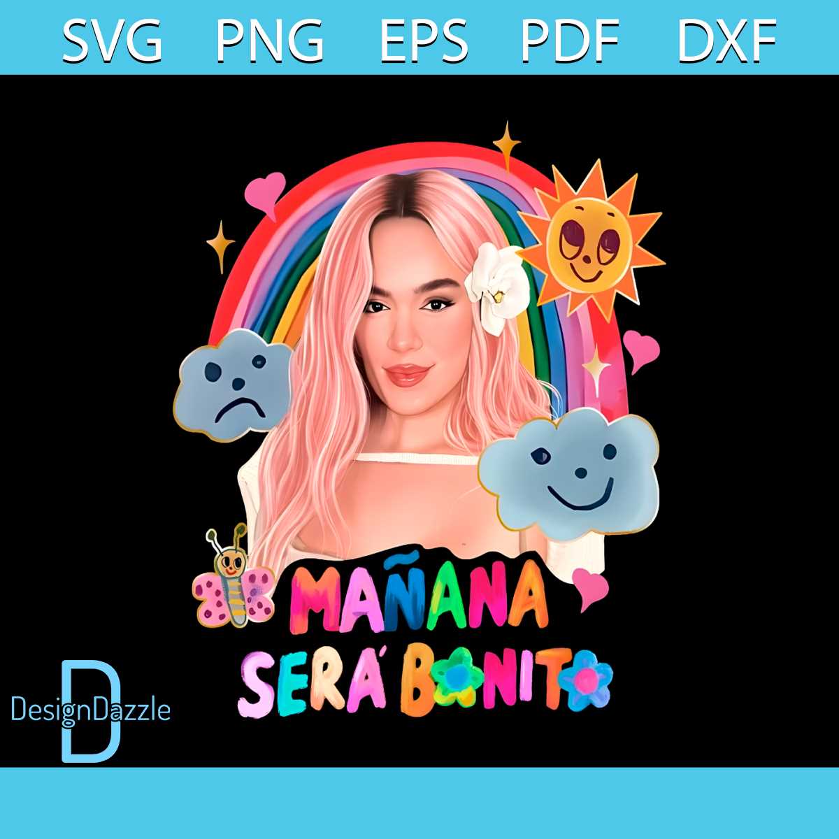 Manana Sera Bonito Cute Karol G PNG Silhouette Download | Inspire Uplift