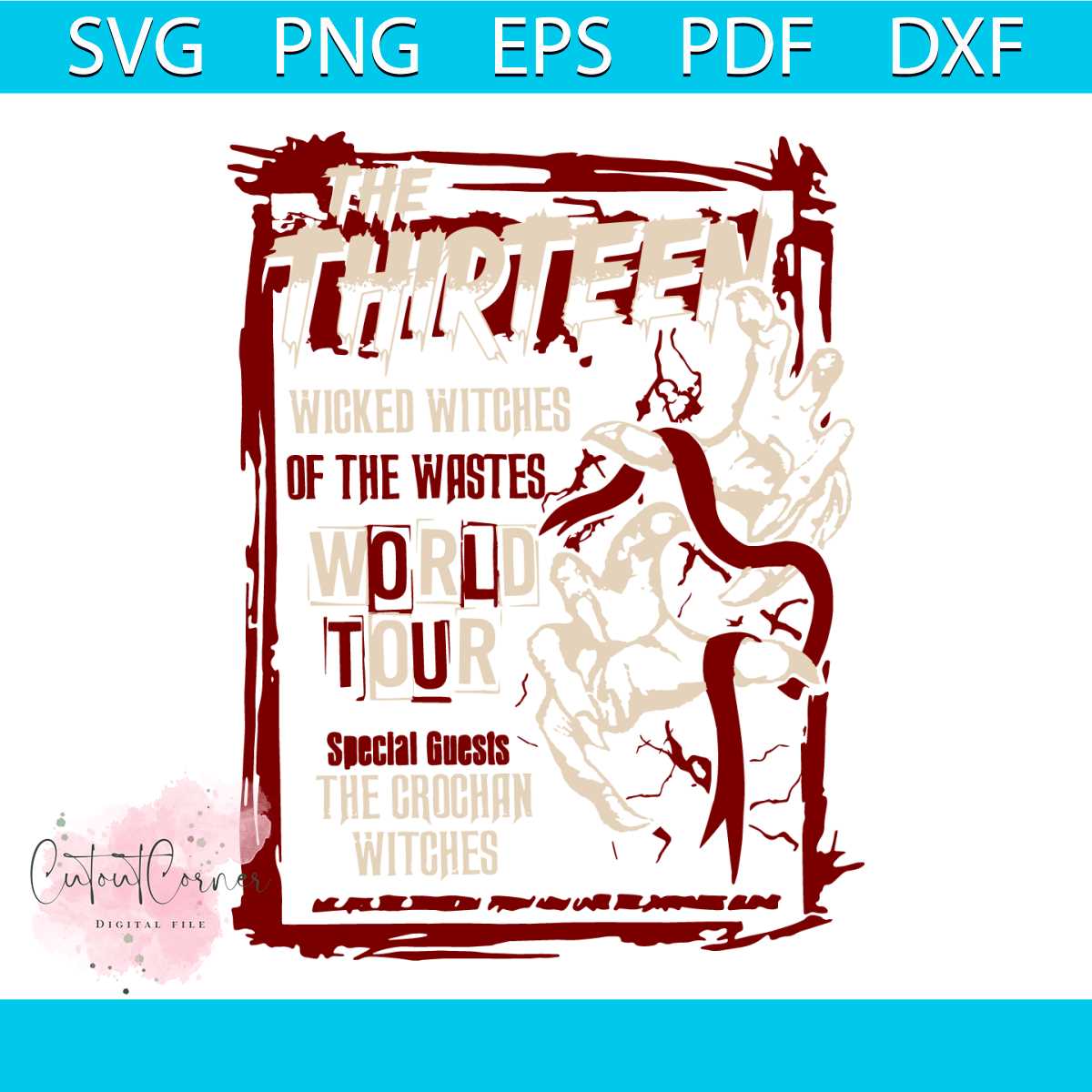 The Thirteen Throne of Glass SVG Manon Blackbeak SVG File - Inspire Uplift