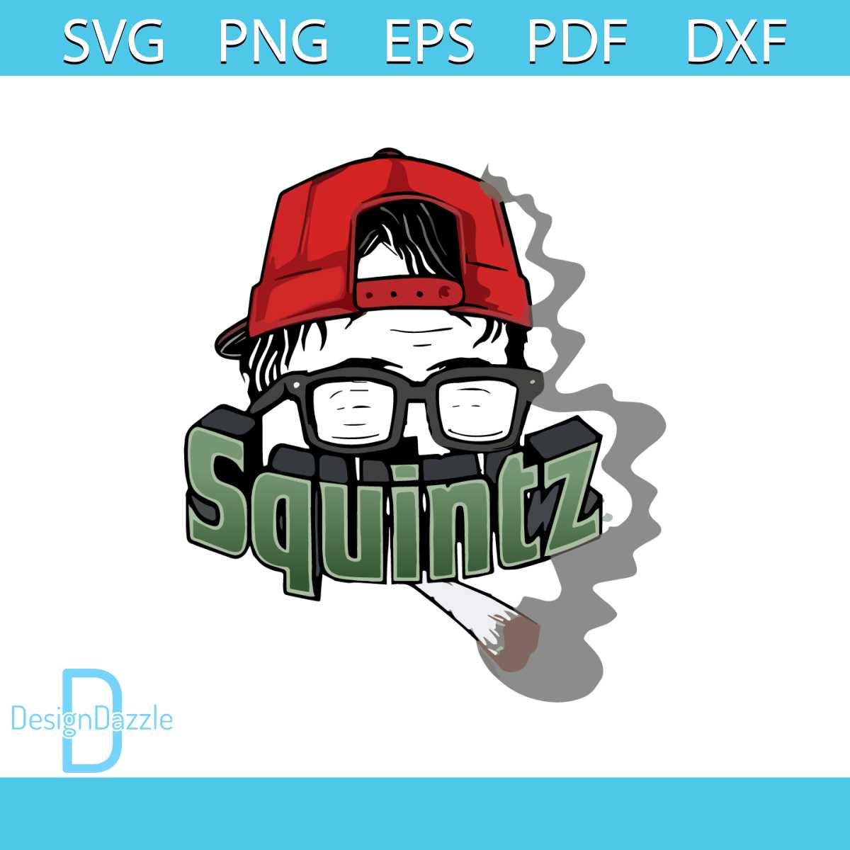 Wendy Peffercorn Squints SVG The Sandlot SVG Digital File | Inspire Uplift