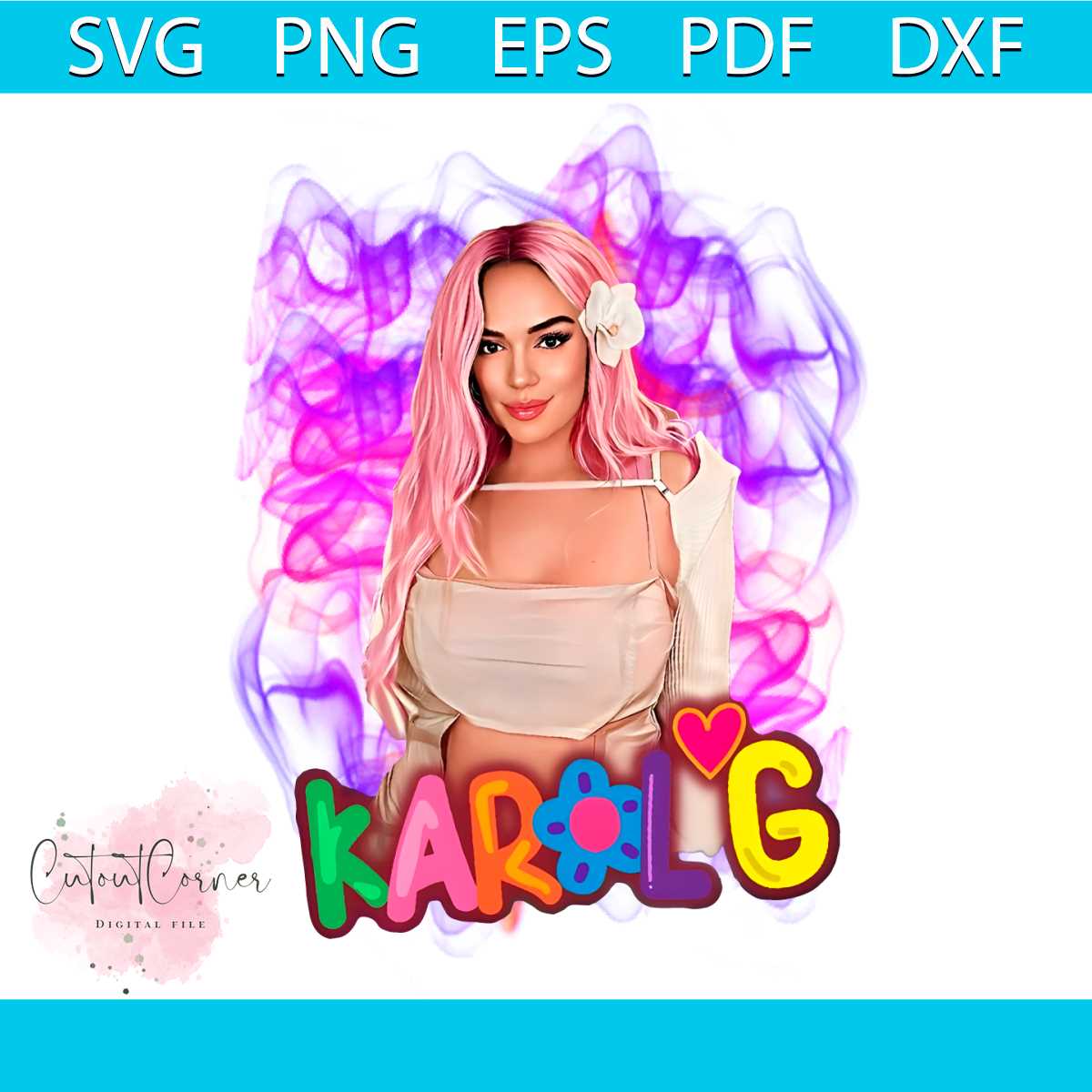 Karol G Manana Sera Bonito Colorful PNG Bichota Team PNG | Inspire Uplift