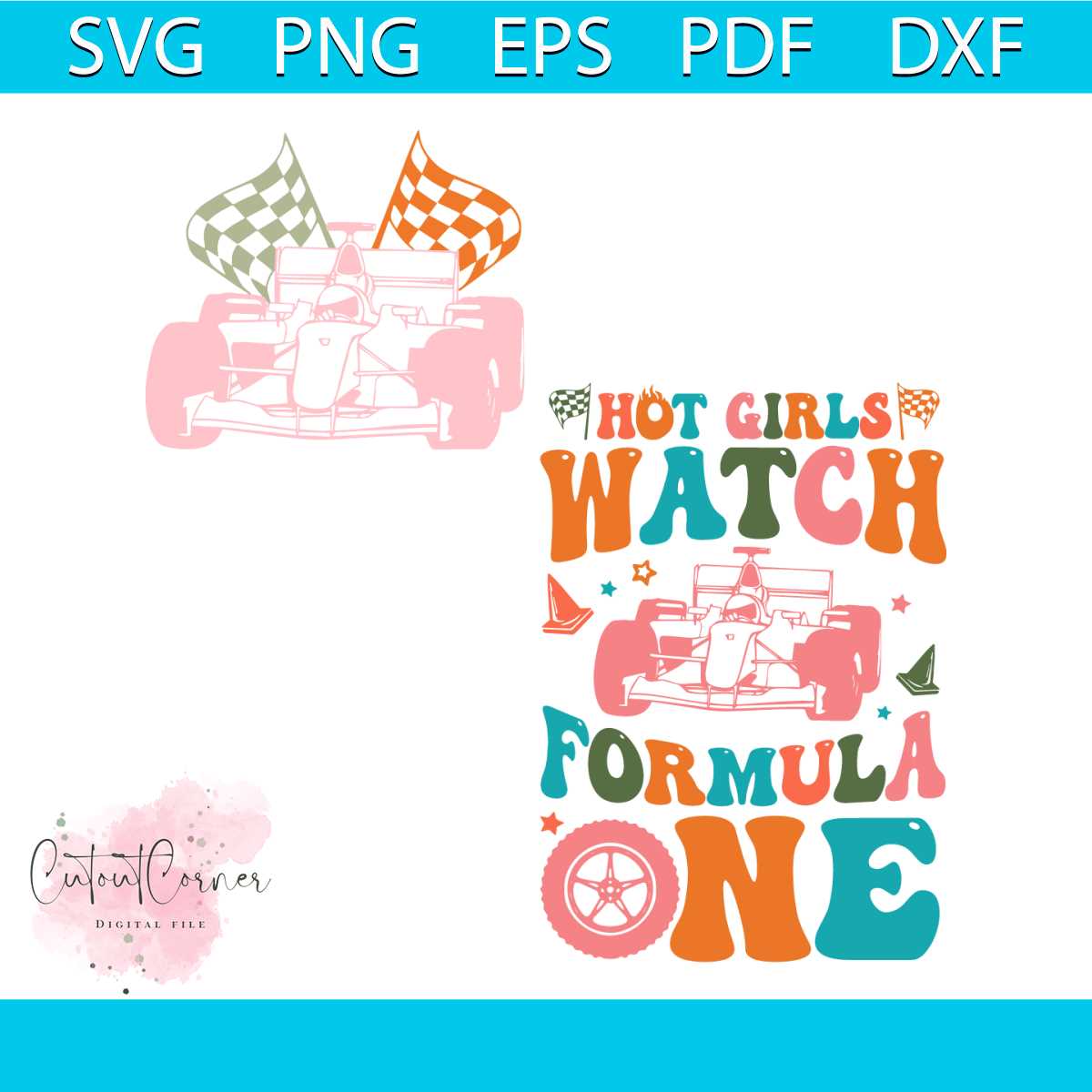 Girls And Formula 1 SVG Hot Girls Watch Formula One SVG File | Inspire ...