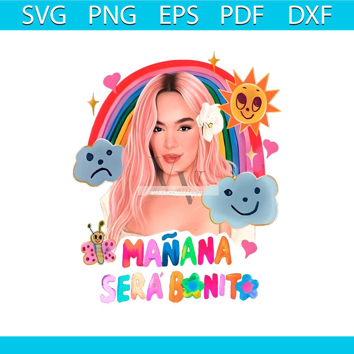 Manana Sera Bonito Cute Karol G PNG Silhouette Download - Inspire Uplift