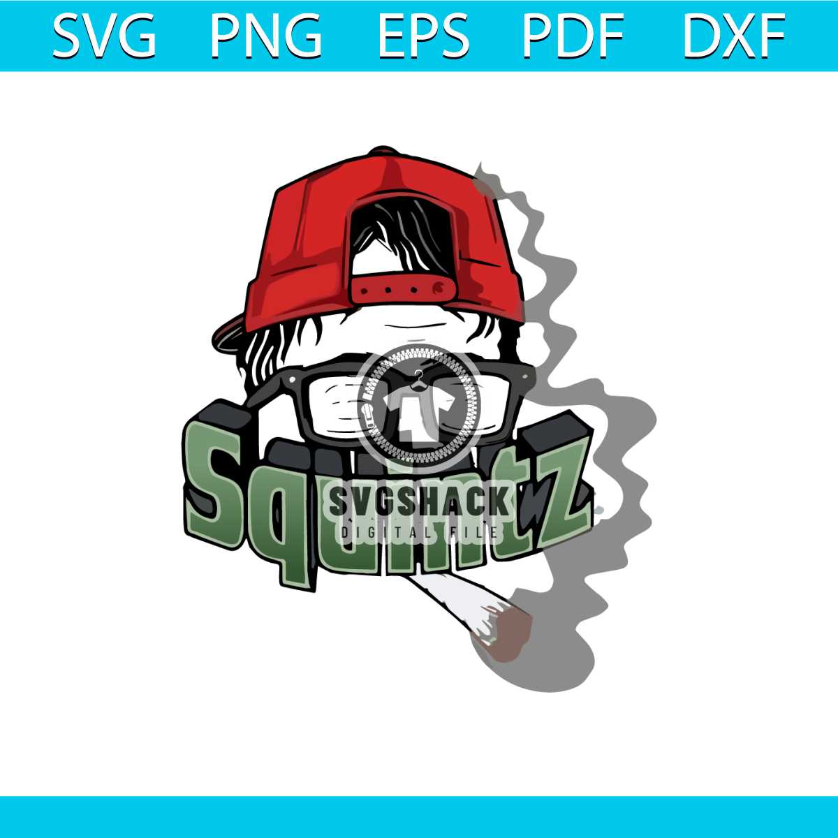 Wendy Peffercorn Squints SVG The Sandlot SVG Digital File - Inspire Uplift