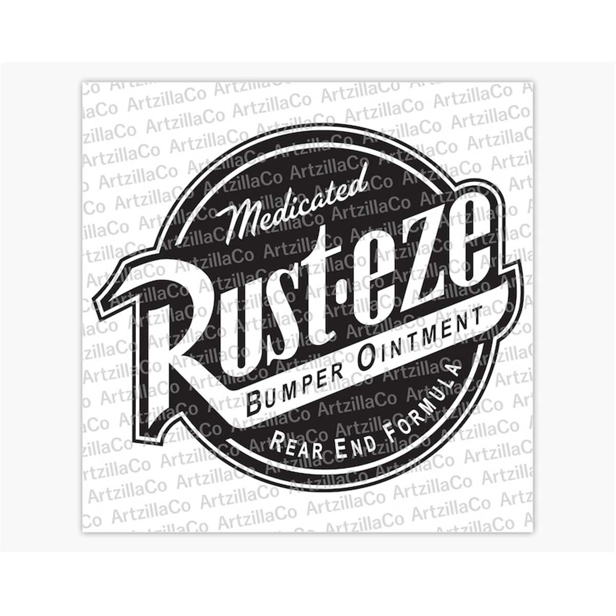 Cars | Medicated Bumper Ointment Rear End Formula | Rust-eze - Inspire ...