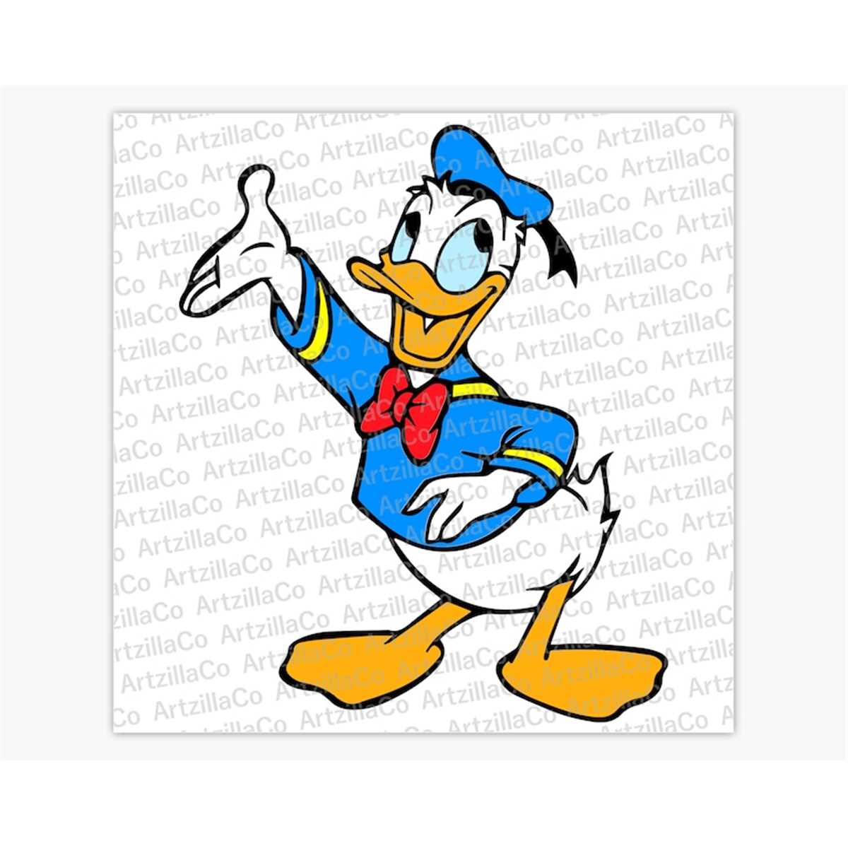 Donald Duck - Digital Download SVG | Inspire Uplift