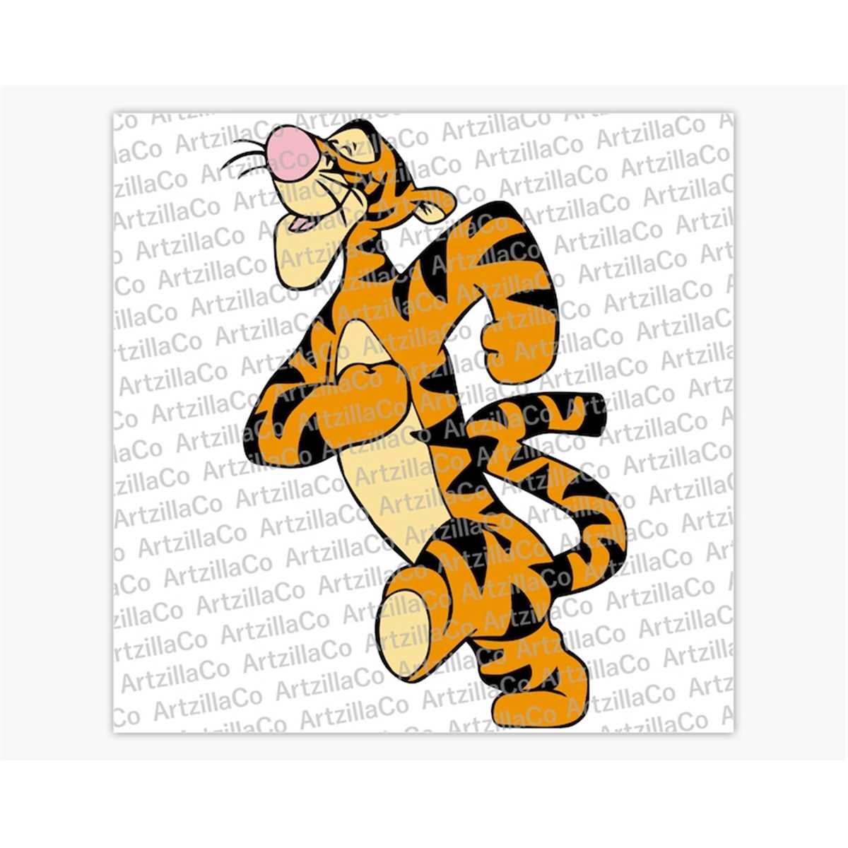 Winnie Pooh | Tigger - Digital Download SVG | Inspire Uplift