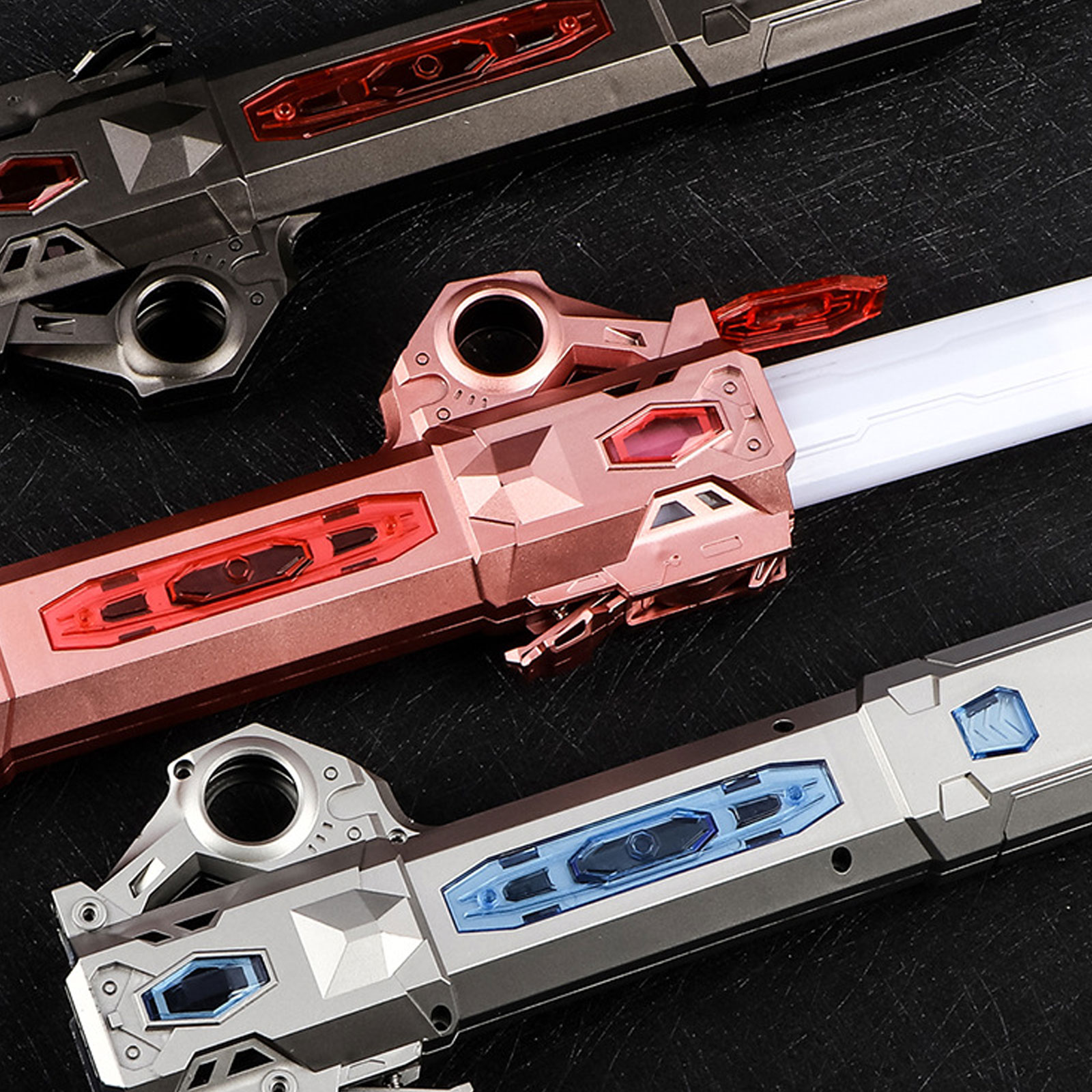 7 Colors RGB Laser Sword Retractable Flash Lightsaber Toys - Inspire Uplift