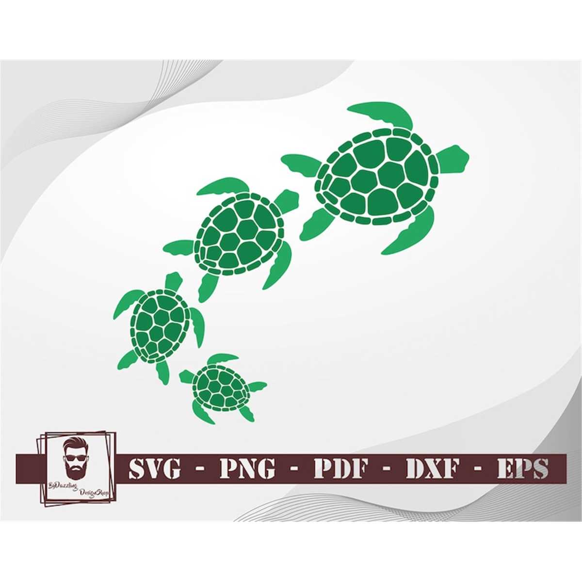 Sea Turtles Svg, Turtle Svg Files for Cricut, Sea Turtles Si - Inspire ...