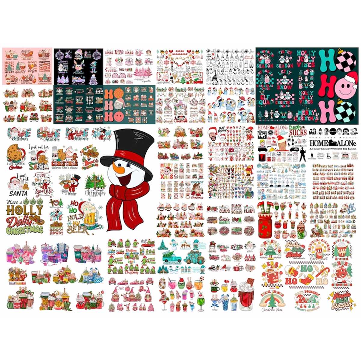 Christmas Bundle Png, Merry Christmas Png, Christmas Png, We | Inspire ...