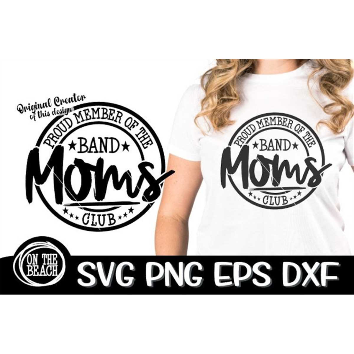 Band Mom Proud Member Band Mom Club Band Svg Mom Svg Friday | Inspire ...