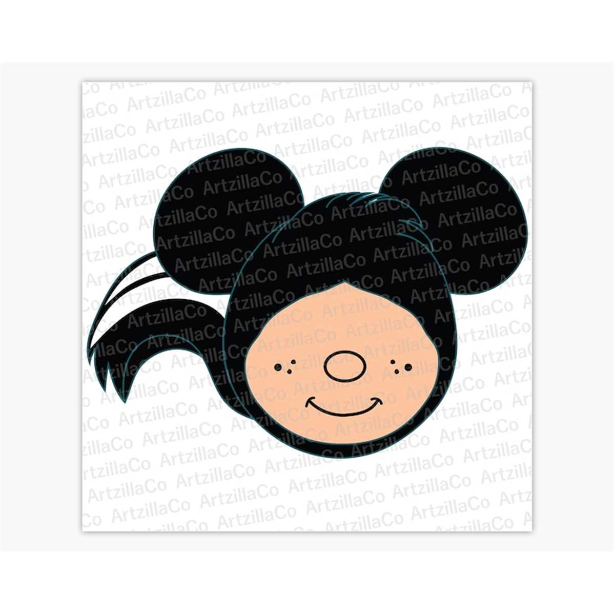 Peter Pan Lost Boys Tootles Skunk Mickey Mouse Ears Digital | Inspire ...