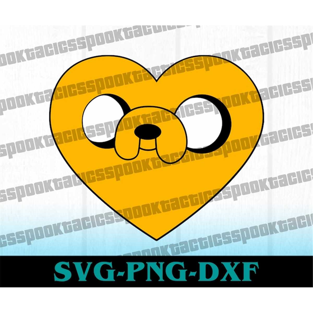 Dog SVG, dog valentine svg, jake svg, jake valentine svg, ma - Inspire ...