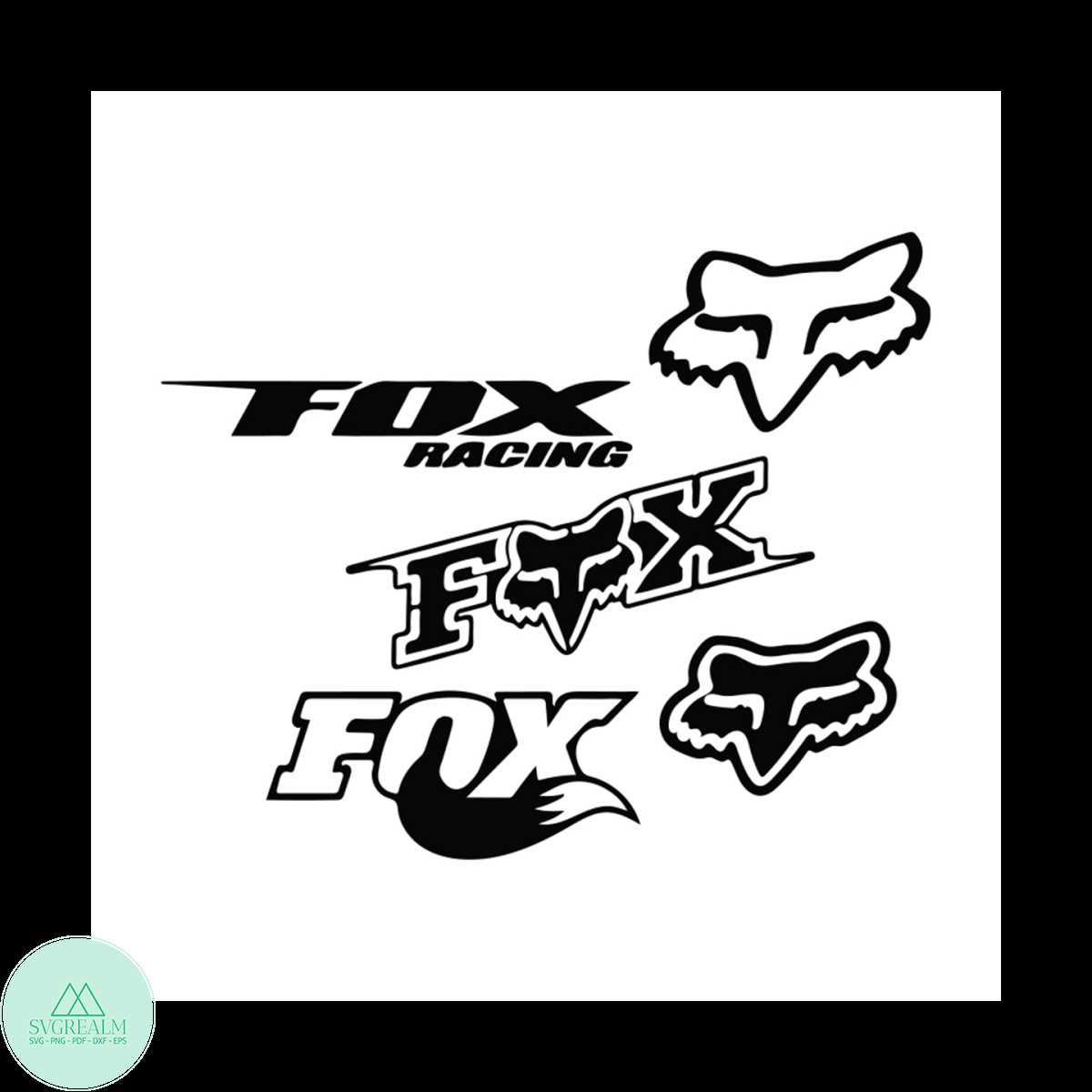 fox racing svg bundle, Fox Racing svg, Fox Racing Logo Silho | Inspire ...