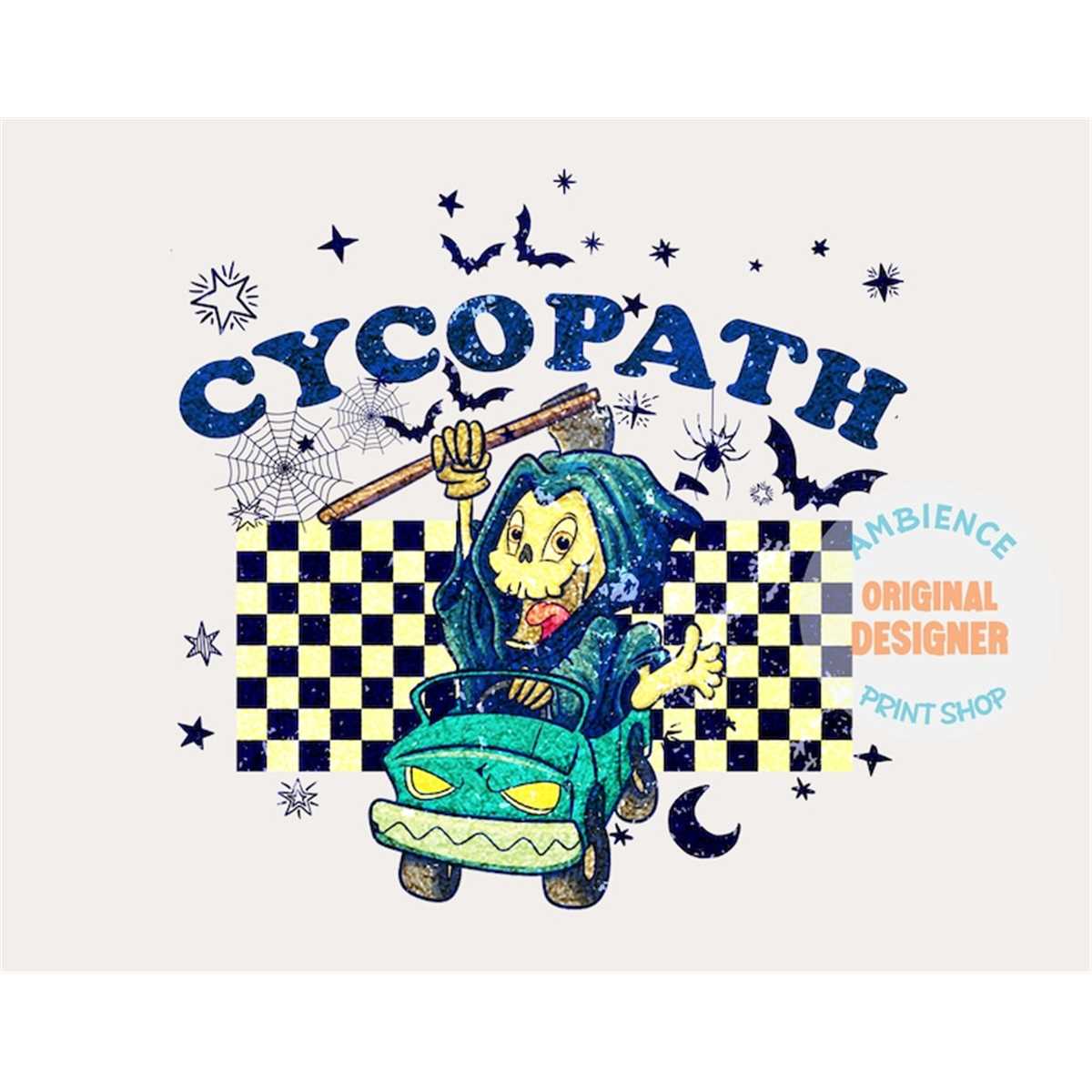 Cycopath PNG-Halloween Sublimation Digital Design Download-b | Inspire ...