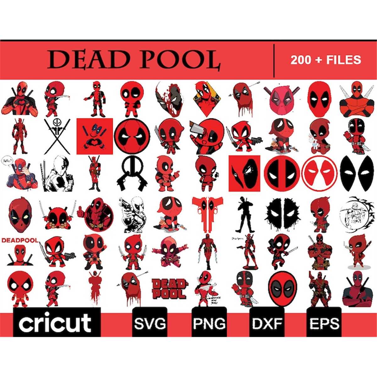 Deadpool SVG, Deadpool Svg Files For Cricut Deadpool, Deadpo | Inspire ...