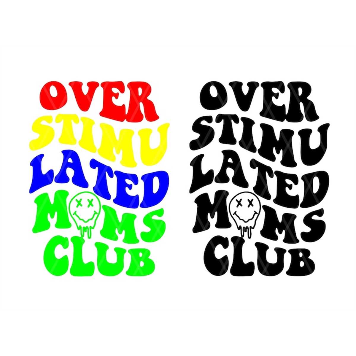 Overstimulated Moms Club PNG - Mom life PNG - Overstimulated - Inspire ...