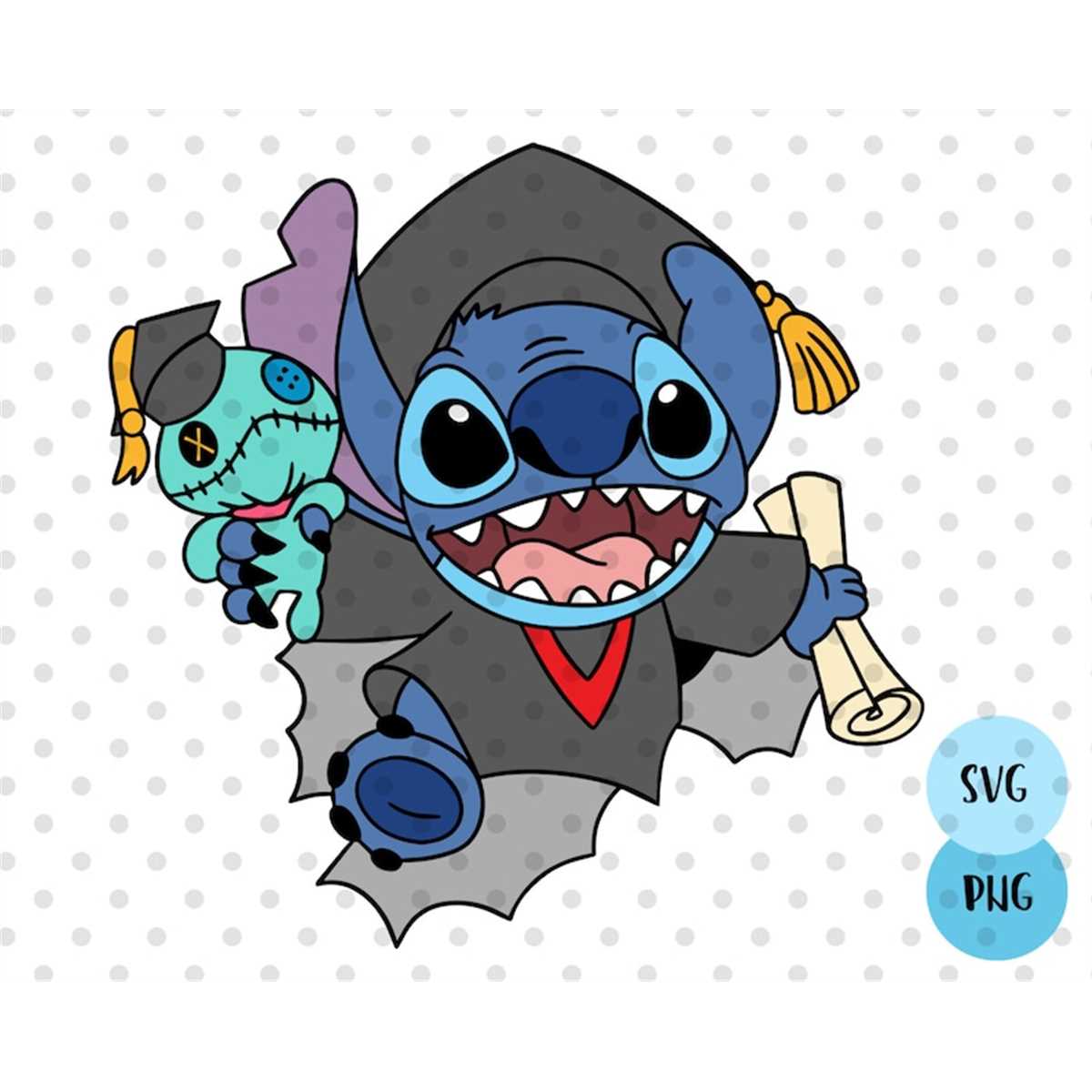 Stitch Graduation SVG, Graduate svg, class of 2023 svg, grad | Inspire ...