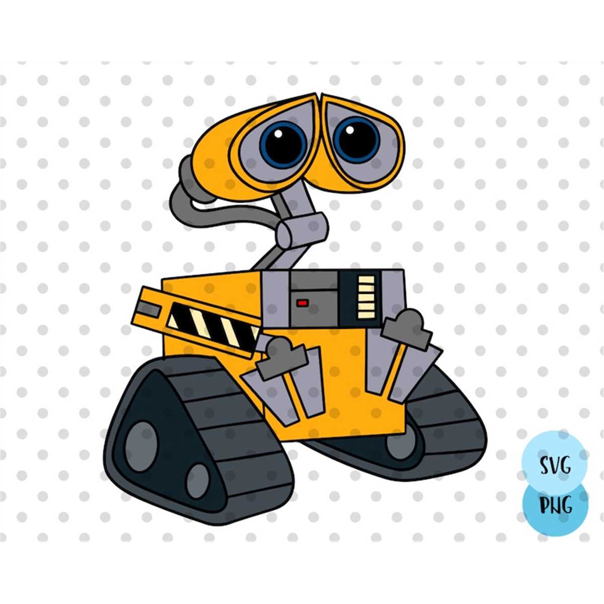 LAYERED, Wall e SVG, wally svg, robot svg | Inspire Uplift