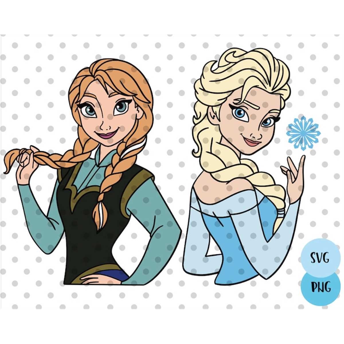 LAYERED, Sisters svg, Ice princess svg, snow princess svg - Inspire Uplift