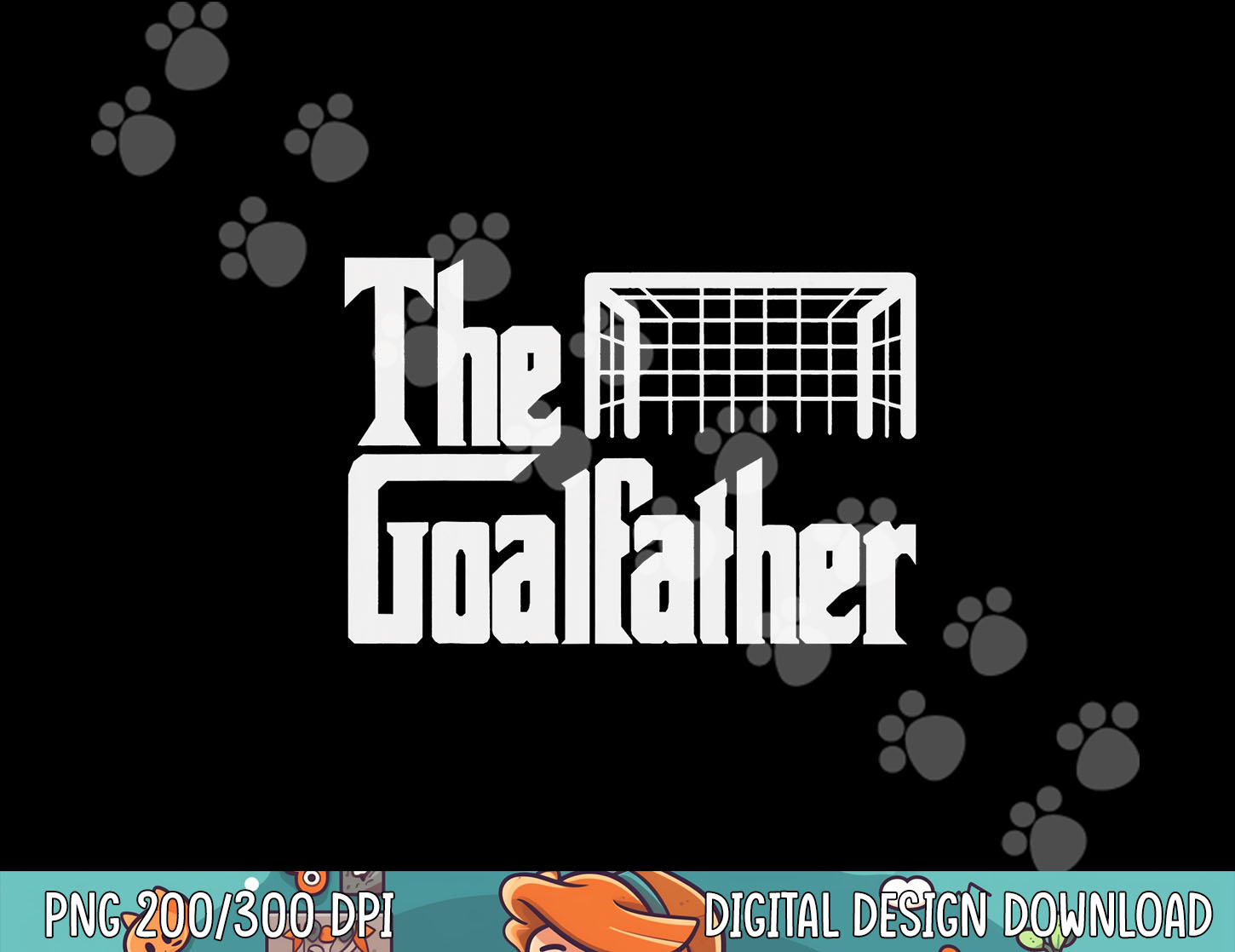 The Goal-father Dad Soccer Goalkeeper Goalie Christmas Gift | Inspire ...