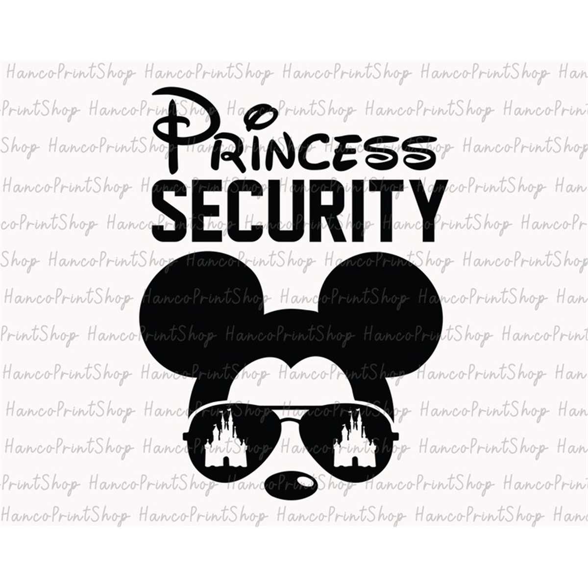 Princess Security Svg, Funny Dad Svg, Boyfriend Security Svg - Inspire ...