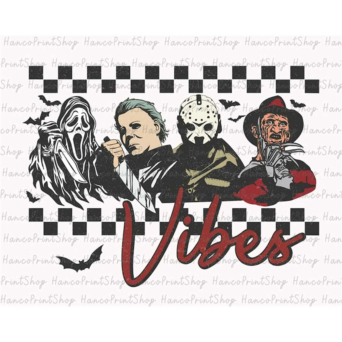 Halloween Horror Vibes PNG, Horror Characters Png, Halloween - Inspire ...