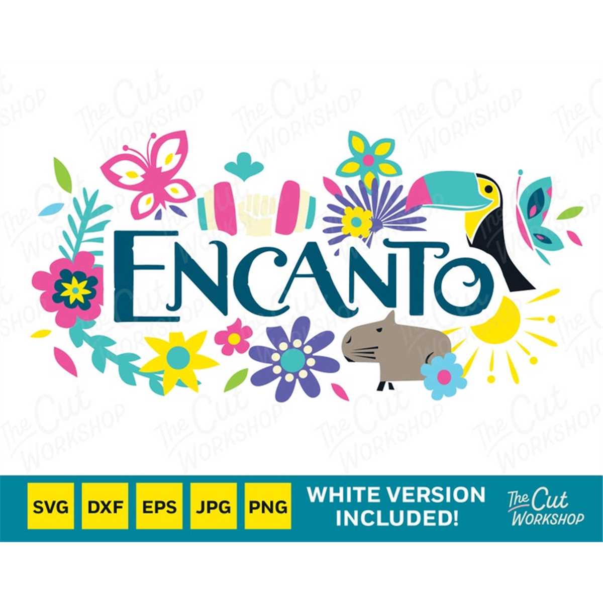 Encanto Logo Icons | Clipart Images Instant Digital Download | Inspire ...