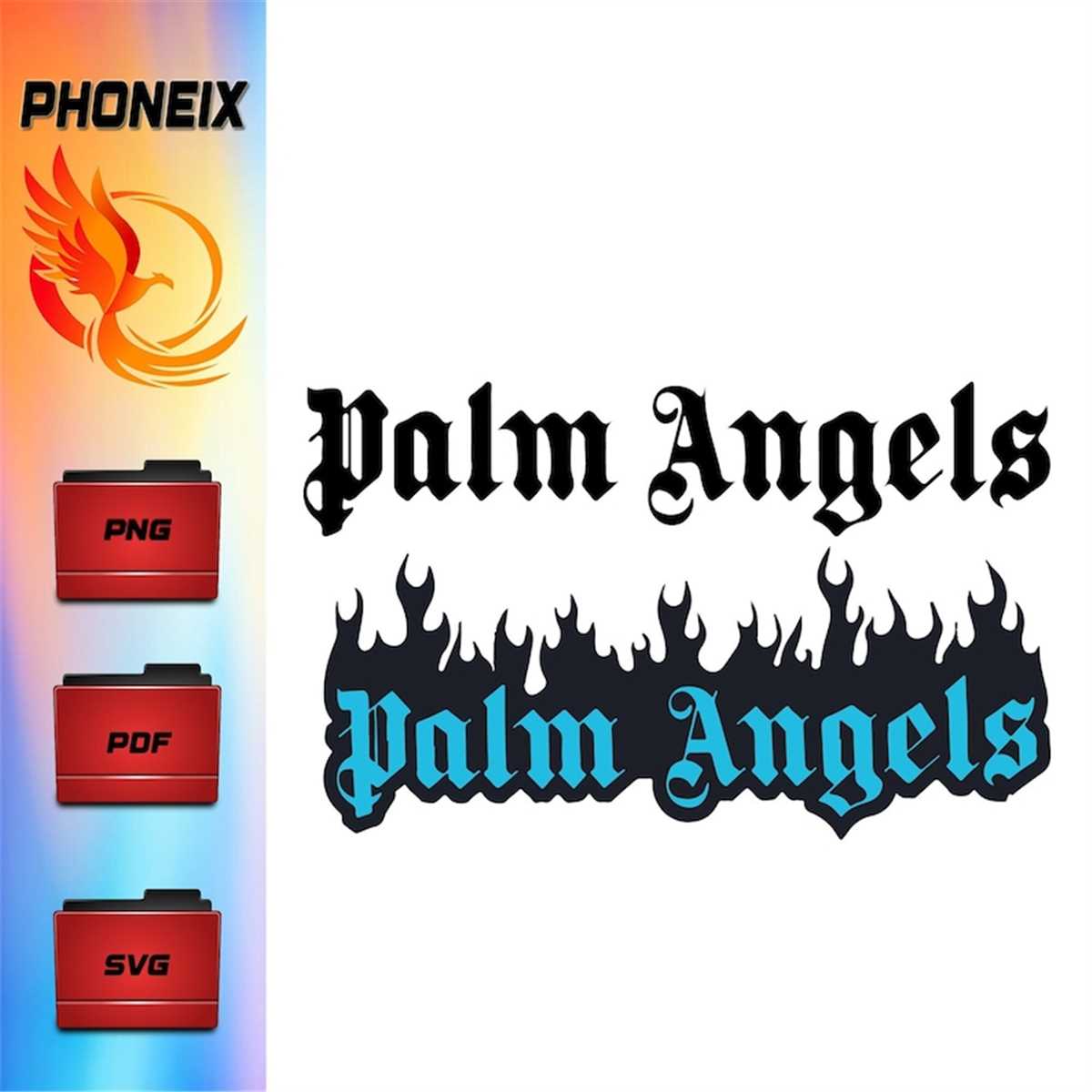 Palm Angels -- Svg,Png,Pdf Silhouette, Vector, Cricut, Cutt | Inspire ...