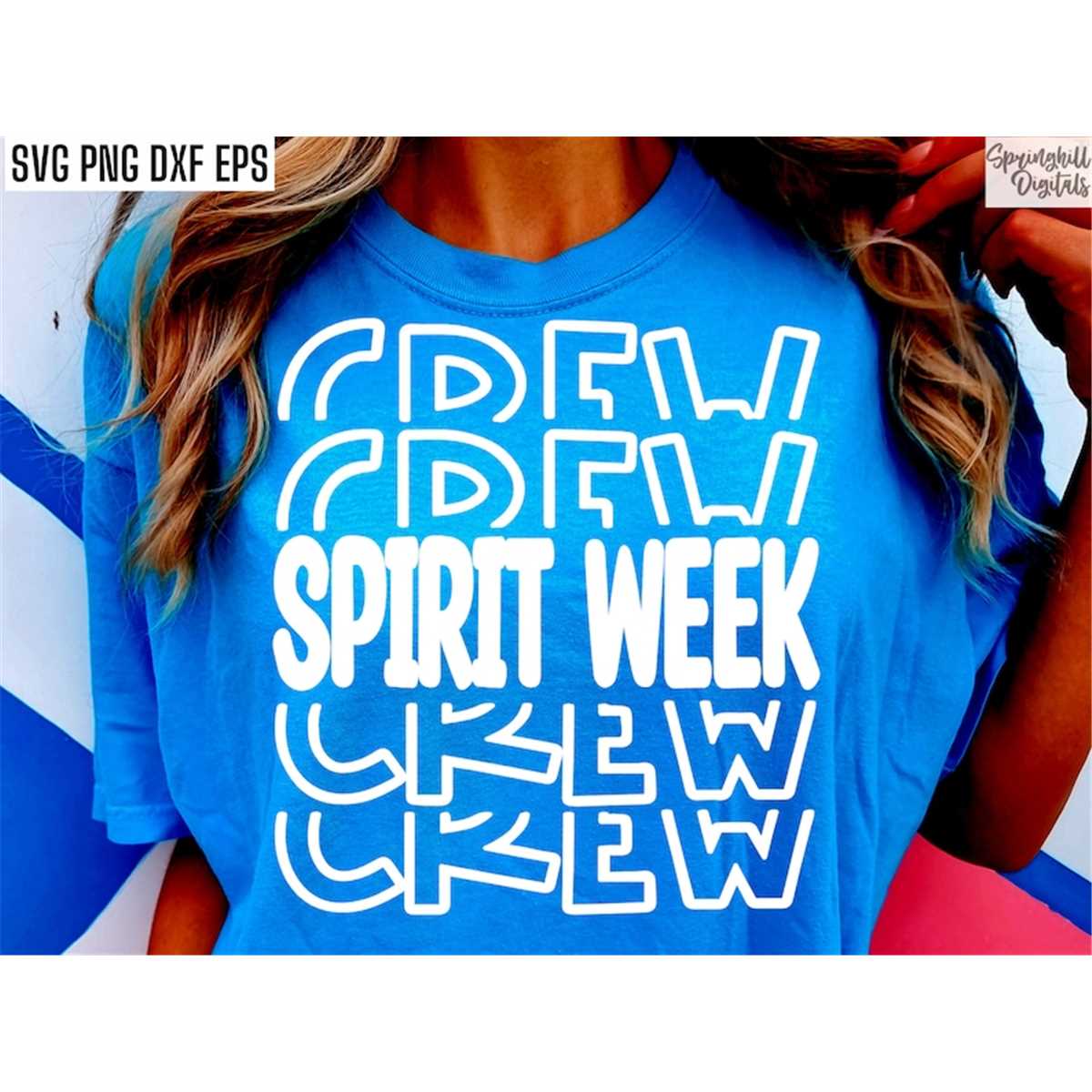 Spirit Week Crew, Pep Rally Svgs, School Parade Pngs, School - Inspire ...