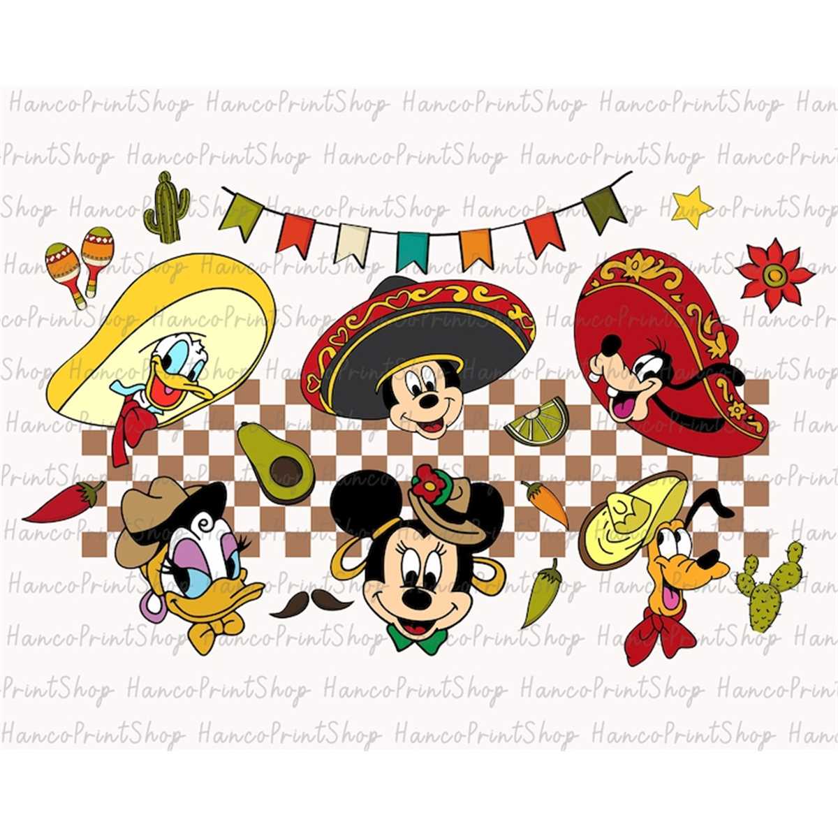 Mouse And Friends Png, Cinco De Mayo Png, Mexican Festival P | Inspire ...