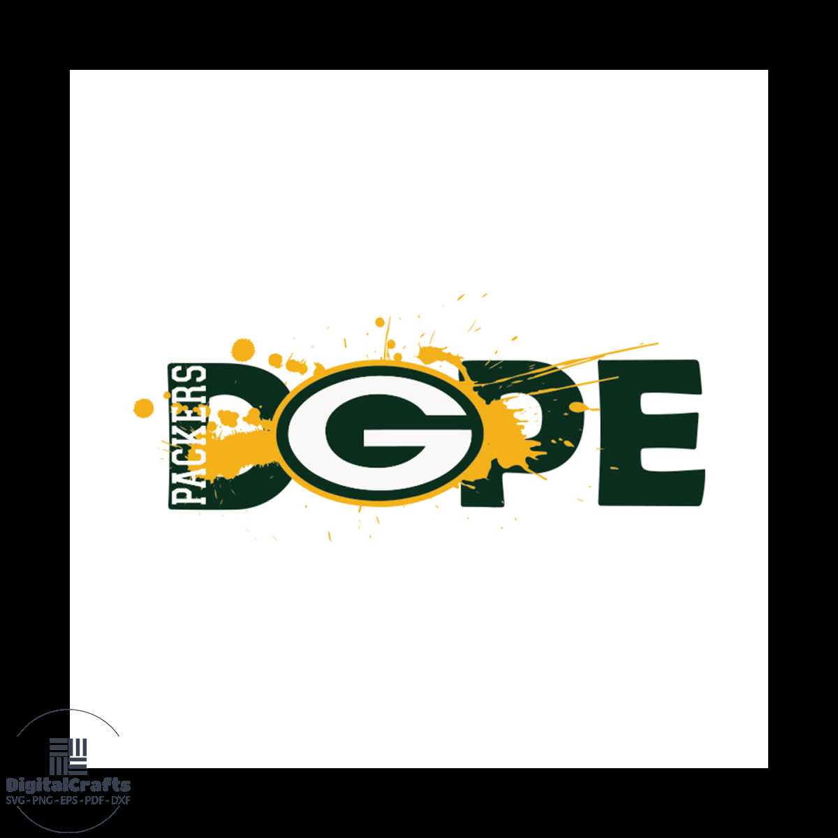 NFL Football DOPE, Green Bay Packers Svg, Cricut File, Footb | Inspire ...